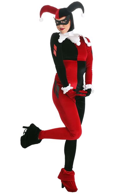 Deluxe Harley Quinn Womens Costume