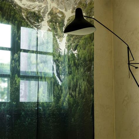 Postershop 노르웨이의 숲 시폰 패브릭 커튼 135225cm 롱 사이즈 감도 깊은 취향 셀렉트샵 29cm