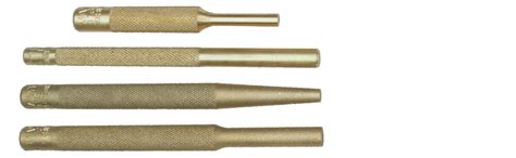 Mayhew Pro 4 Piece Brass Punch Set Punches Home And Garden