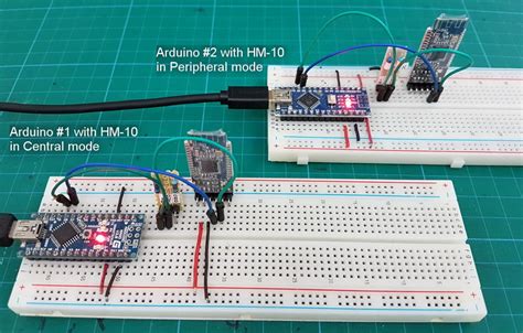 Arduino To Arduino Communication Using Hm 10s Martyn Currey