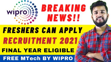 Wipro Jobs For Freshers Off Campus Drive For Batch WIPRO WILP