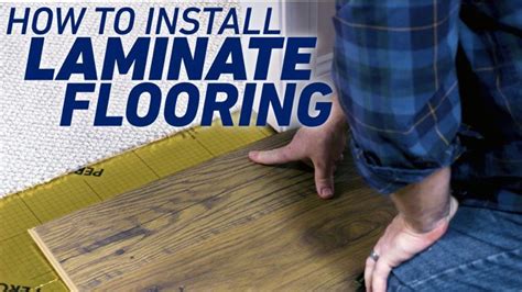 How To Install A Laminate Floor Laminate Flooring Laminate Flooring