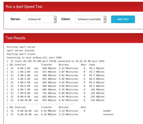 Test Network Links With Iperf3 AREDN Documentation 3 23 12 0