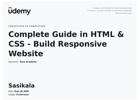 Webdevelopment Html Css Responsivedesign Learningneverstops Udemy