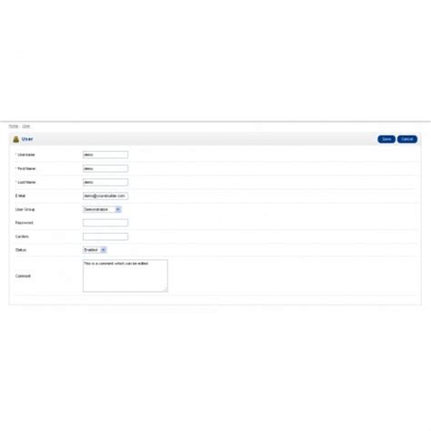 Admin Comments Module