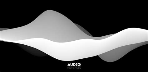 音波の視覚化3d黒と白のソリッド波形音声サンプル パターン グラフィックイコライザーのベクターアート素材や画像を多数ご用意