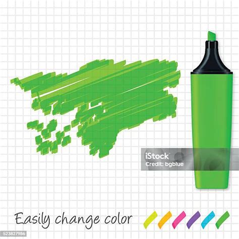 기니비소우 그리드 위에 손으로 그린 지도 종이 녹색 형광펜 0명에 대한 스톡 벡터 아트 및 기타 이미지 0명 국가 지리적 지역 그래프 종이 Istock