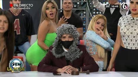 Las Sexis Chicas Eshow En La Mesa Youtube