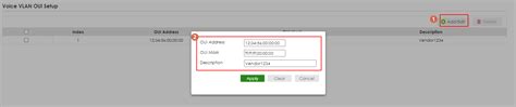 How To Configure Voice VLAN On Zyxel Switch V Firmware Version Zyxel Community