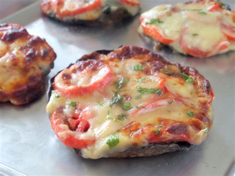 Welcome Home Blog Portabella Mushroom Pizzas