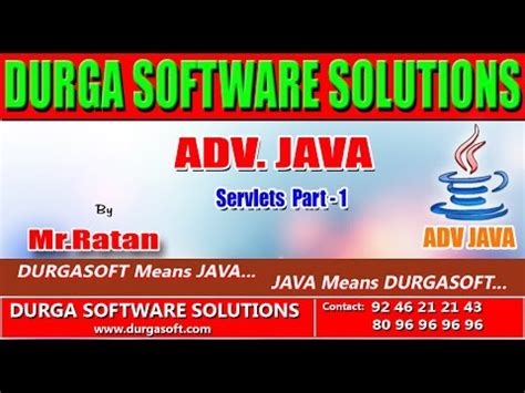 Advance Java Servlets Part By Ratan Youtube