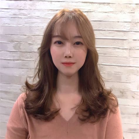 세련된 긴머리 C컬펌 찹헤어로그