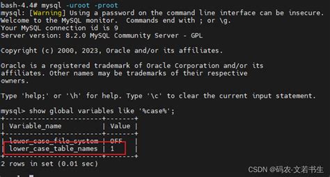 Mysql八docker版mysql8x设置大小写忽略mysql忽略大小写配置 Csdn博客