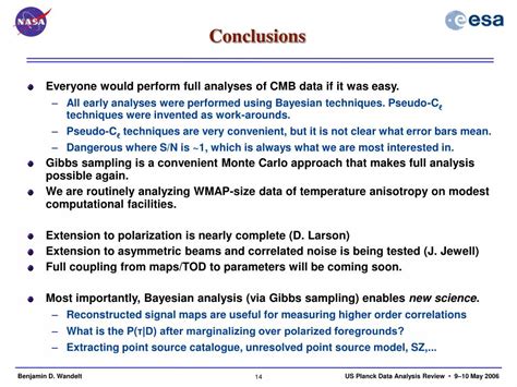 Ppt Bayesian Analysis Of Cmb Data Using Gibbs Sampling Powerpoint