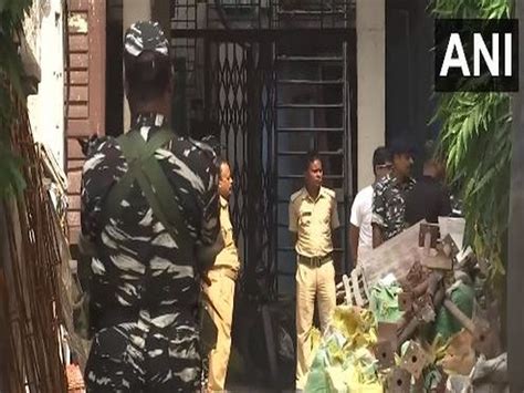 Cbi Raids Underway At Tmcs Firhad Hakim Madan Mitras Residence On