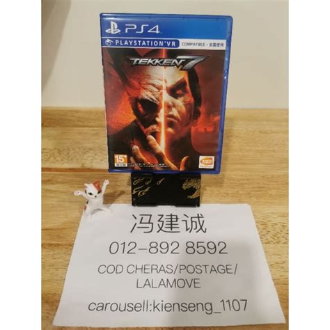 Ps4 Tekken 7 Used Game Shopee Malaysia