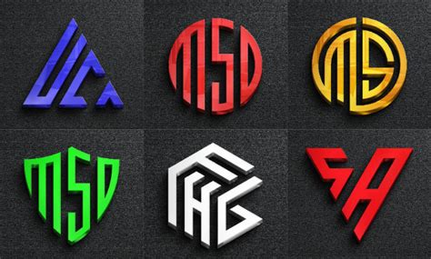 Do Luxury Modern Monogram Logo Minimalist Initial Letters By Rifatgd99