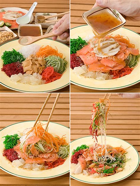 Yu Sheng Recipe Yee Sang Recipe Lo Hei