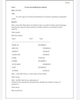 Database Laboratory Manual Dbms Lab Manual Meradesh In