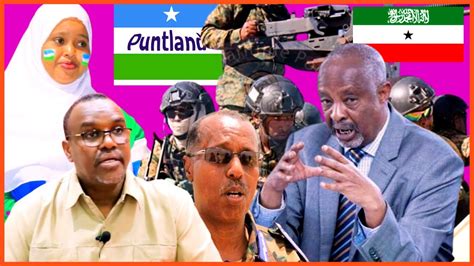 DEGDEG S Land Oo Si Cadho Leh Uga Jawaabtay Hadalkii Cusla Ee Puntland
