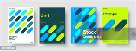 Tata Letak Presentasi Bisnis Kreatif Template Sampul Buku Geometris