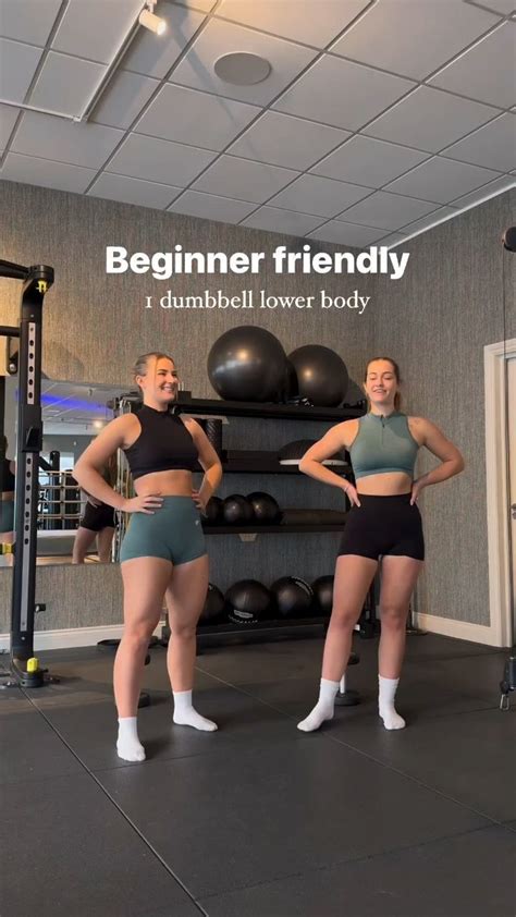 Ultimate One Dumbbell Lower Body Workout For Beginners Video In 2024