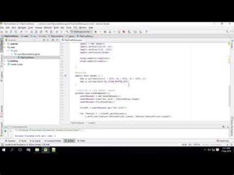 Flipping Over Images With Libgdx In Android Studio Youtube