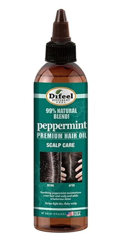 Difeel Peppermint Hair Oil Peppermint Scalp Ebay Hair Oil Hair