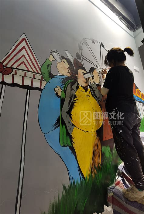 成都墙绘壁画啤酒馆手绘成都彩绘图耀文化成都墙绘图耀文化 站酷zcool