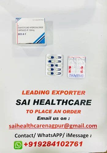 Doxycycline Hydrochloride Capsule Mg At Stripe In Nagpur ID