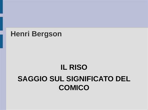 Henri Bergson Docsity
