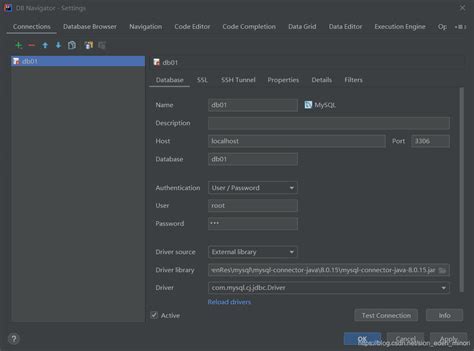 Idea（社区版）数据库插件 Db Navigator 之安装与连接数据库（修改时区）idea Db Navigator Csdn博客