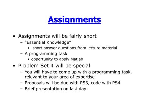 Ppt Cis 401 Applied Scientific Computing With Matlab Powerpoint