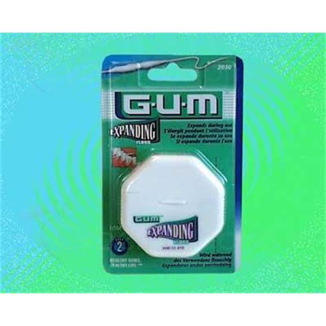 Gum Expanding Floss Dental Floss Lightly Waxed Nylon Unit