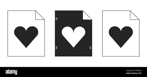 Health Records Digital Black And White 2d Line Cartoon Objects Set Stock Vector Image And Art Alamy