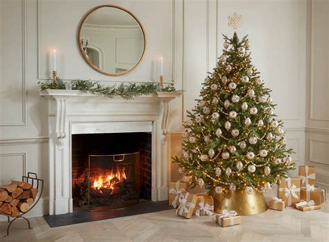 Gold Decorated Christmas Trees