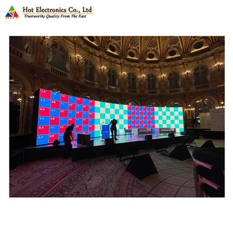 Best P3 91 Indoor Rental LED Display Screen For Stage Conferences