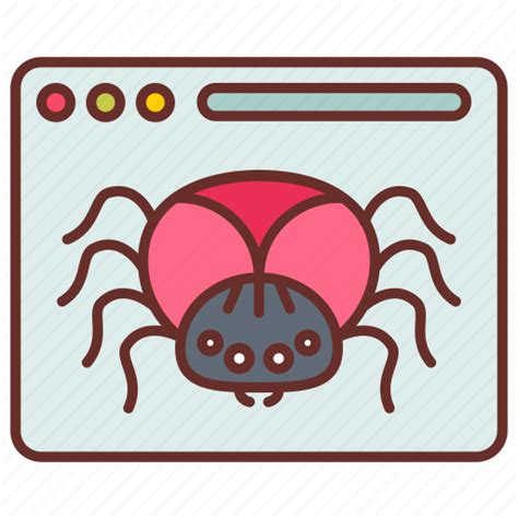 Bug Virus Error Malfunction Flaw Hacking Cyber Icon Download On