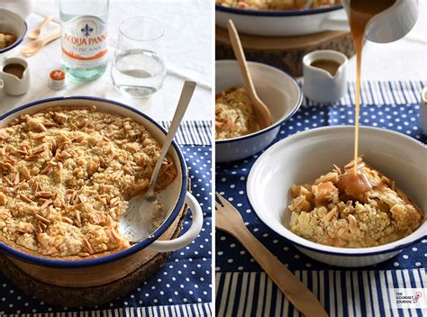 Crumble De Manzana Roja The Gourmet Journal