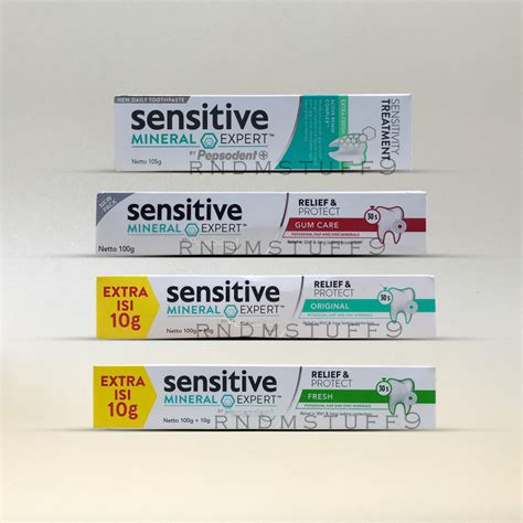 Jual Pepsodent Sensitive Mineral Expert Pasta Gigi Sensitivity