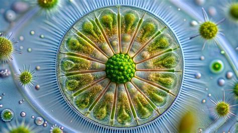 Pinnularia Sp A Freshwater Phytoplankton Belonging Diatom Group Under