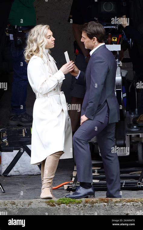 Tom Cruise Seen Kissing Vanessa Kirby During A Scene For Mission