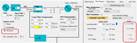 参考译文 Lmx2694epevm：环路滤波器计算 时钟和时序（参考译文帖）read Only 时钟和时序（参考译文帖