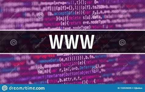 Concept With Random Parts Of Program Code With Programming Code Abstract Technology