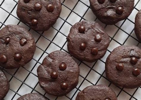Resep Double Choco Cookies Oleh Delicious Day Cookpad