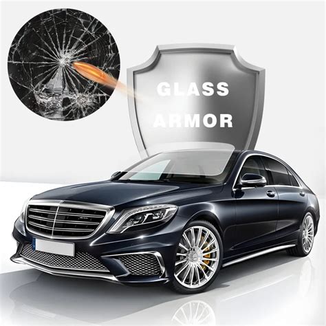 14mil Bulletproof Shatterproof Glass Window Film Explosion Proof