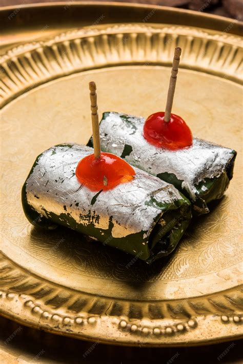 Premium Photo Calcutta Mitha Or Meetha Masala Paan Which Is Also