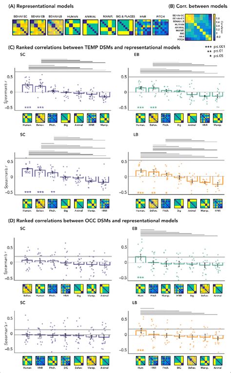 Representational Similarity Analysis Rsa Correlations With Download Scientific Diagram
