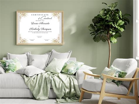 Commitment Certificate Template Printable Certificate Of Commitment