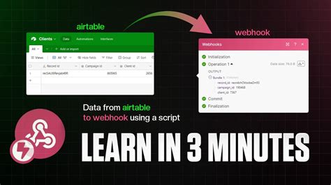 Send Data From Airtable To Webhook Learn In 3 Mins